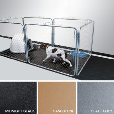 Dog Kennel Liners by G-Floor | Better Life Technology Roll-out Flooring